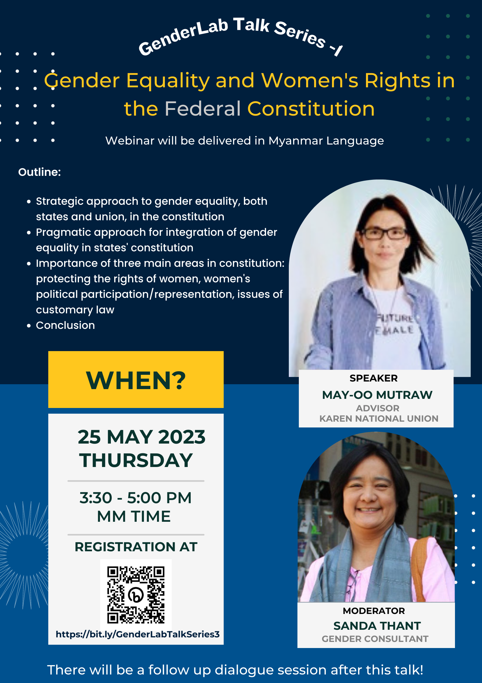 GenderLab Talk Series #3 (Gender Equality and Women's Rights in the Federal Constitution ...